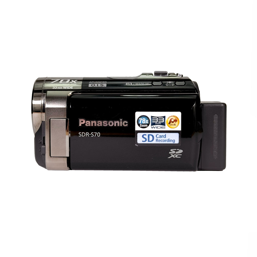 Panasonic SDR-S70 Camcorder – Retro Camera Shop