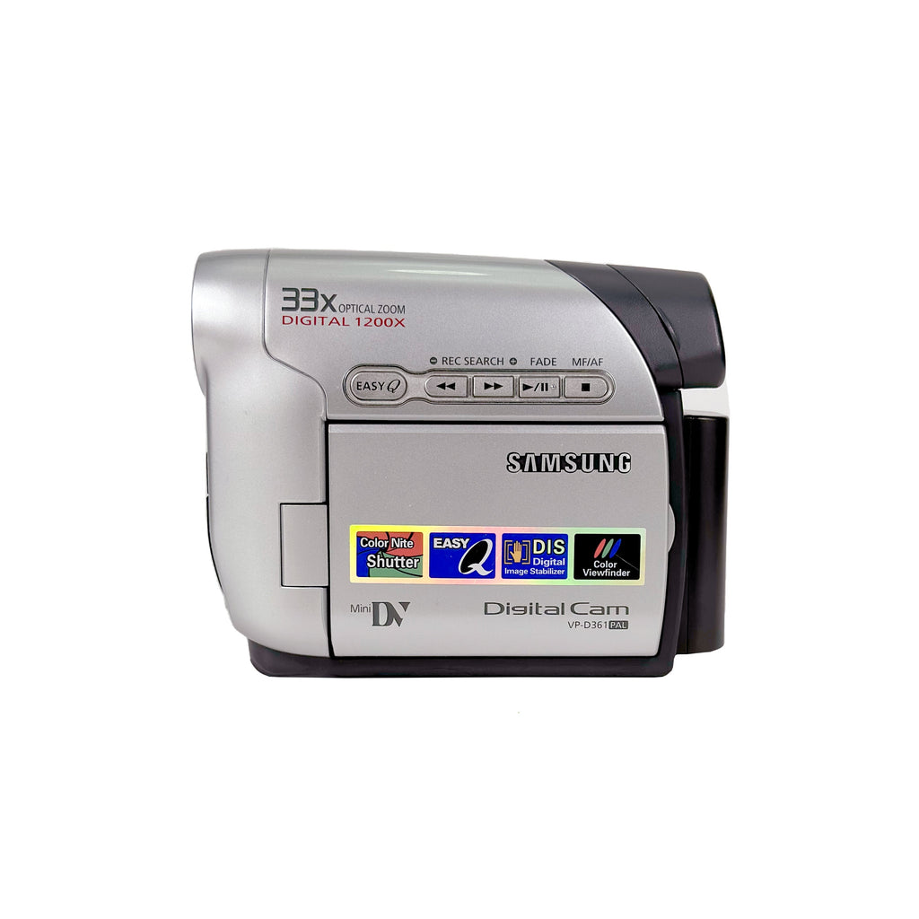 Samsung VP-D361 PAL MiniDV Camcorder – Retro Camera Shop