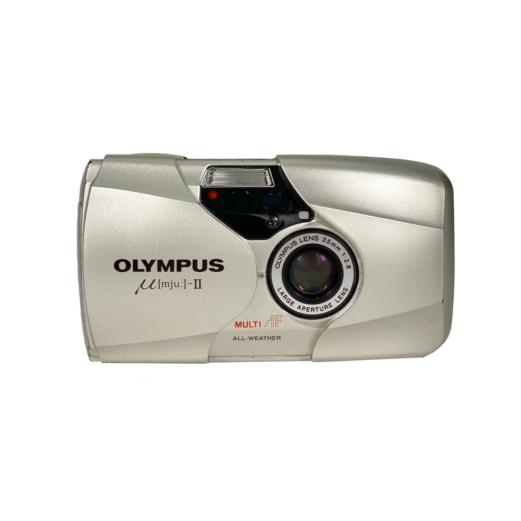 Olympus Mju II QuartzDate - Champagne – Retro Camera Shop