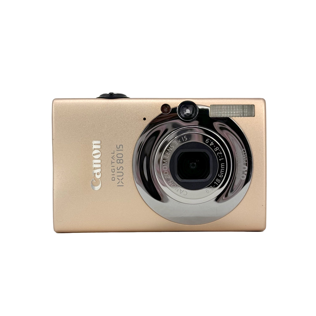 Canon IXUS 80 IS Digital Compact - Peach – Retro Camera Shop