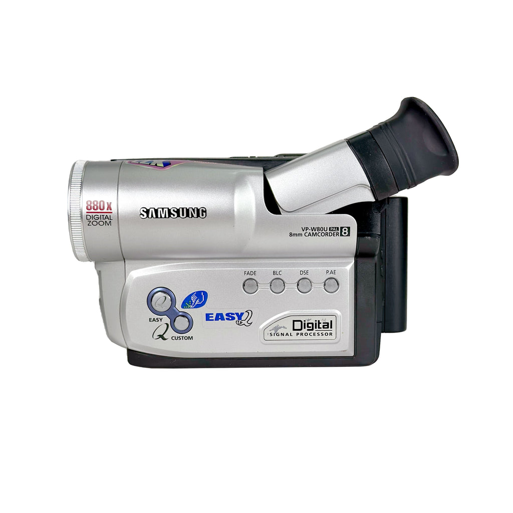 Samsung VP-W80U PAL Hi 8 Video CamCorder – Retro Camera Shop