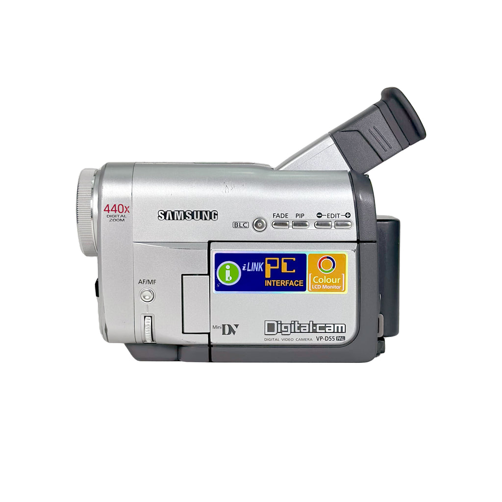 Samsung VP-D55 MiniDV Camcorder – Retro Camera Shop