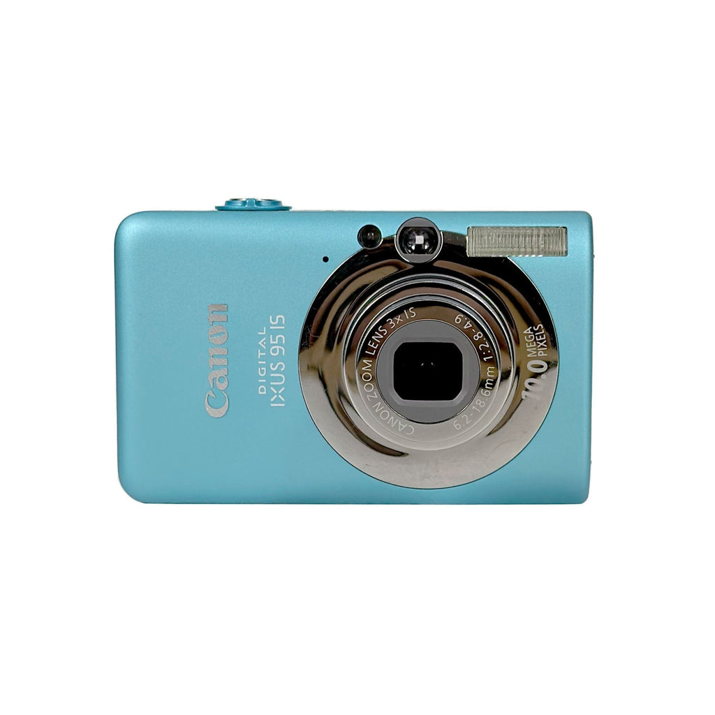 Canon IXUS 95 IS Digital Compact - Blue – Retro Camera Shop